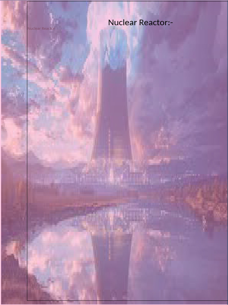 Nuclear Reactor | PDF