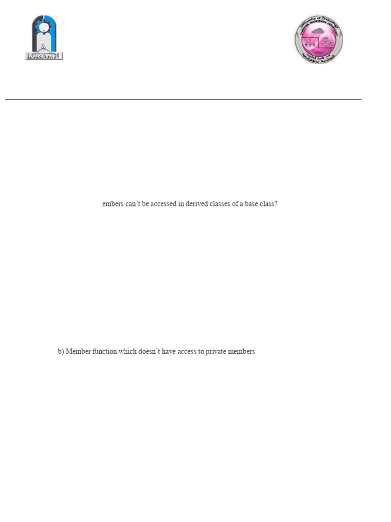 OOP First Attempt 2023 | PDF