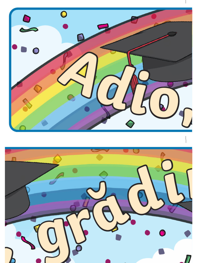 Adio Gradinita | PDF