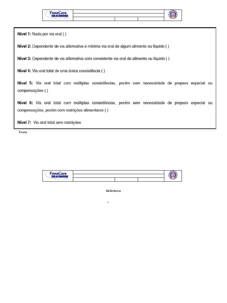 3 - Escala FOIS | PDF