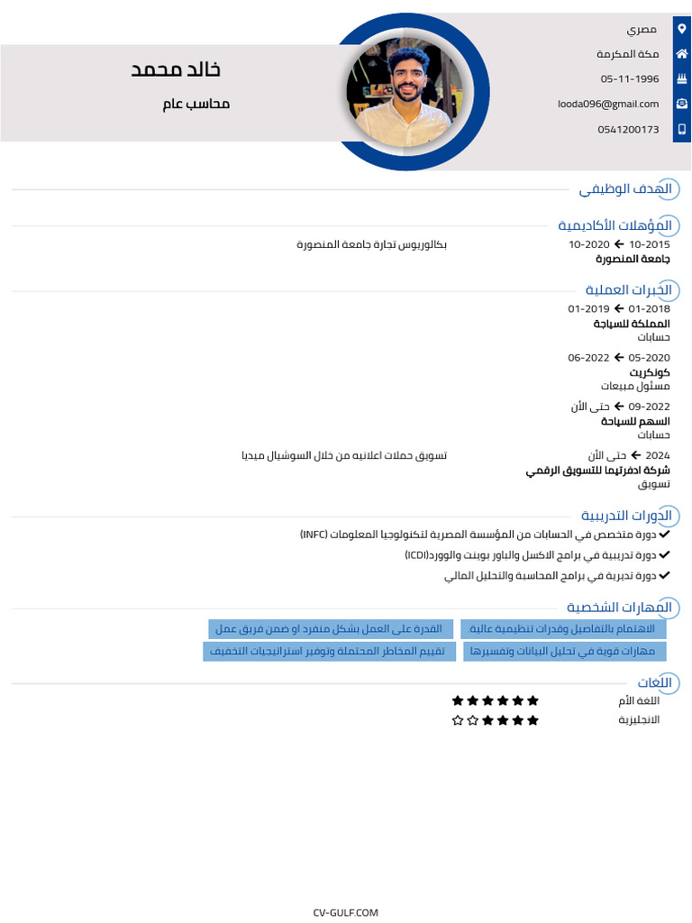 Cv Khaled Mohamed | PDF
