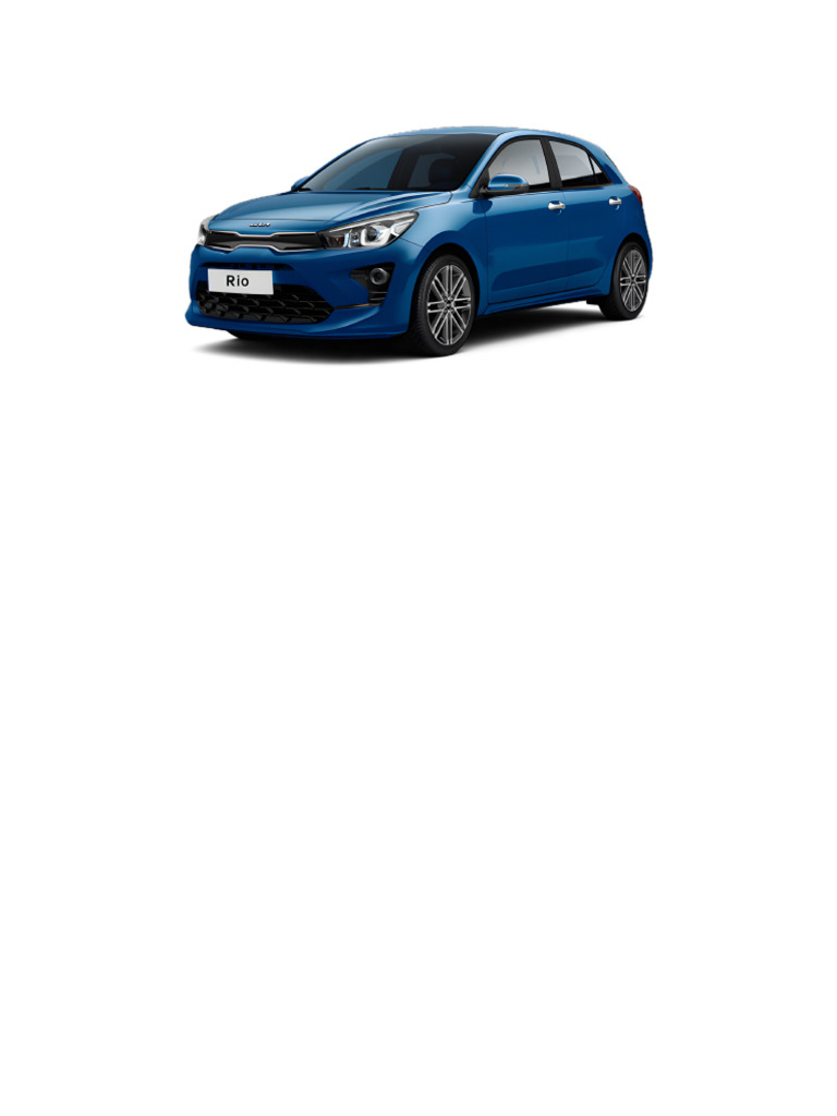 Kia Rio Blue | PDF