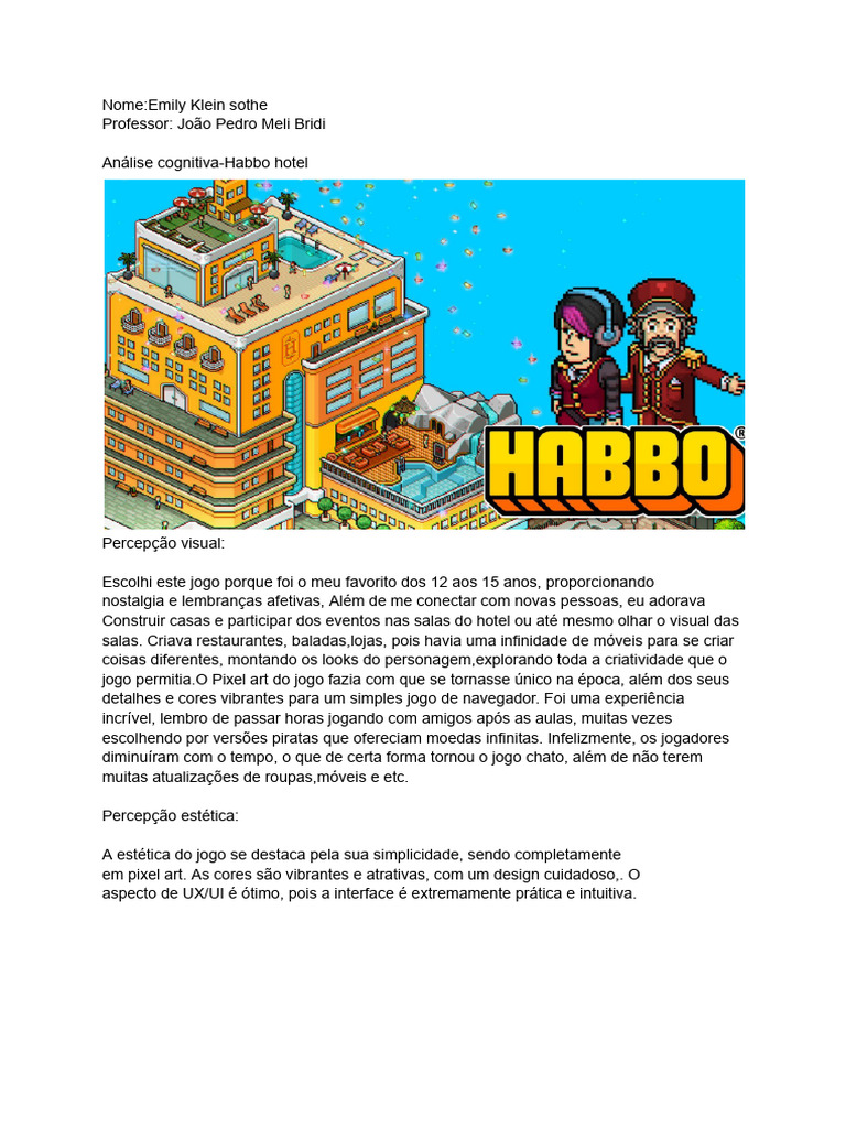 HABBO | PDF