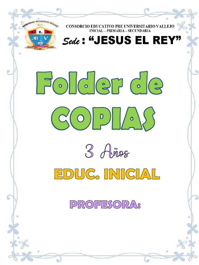 folder de copia | PDF
