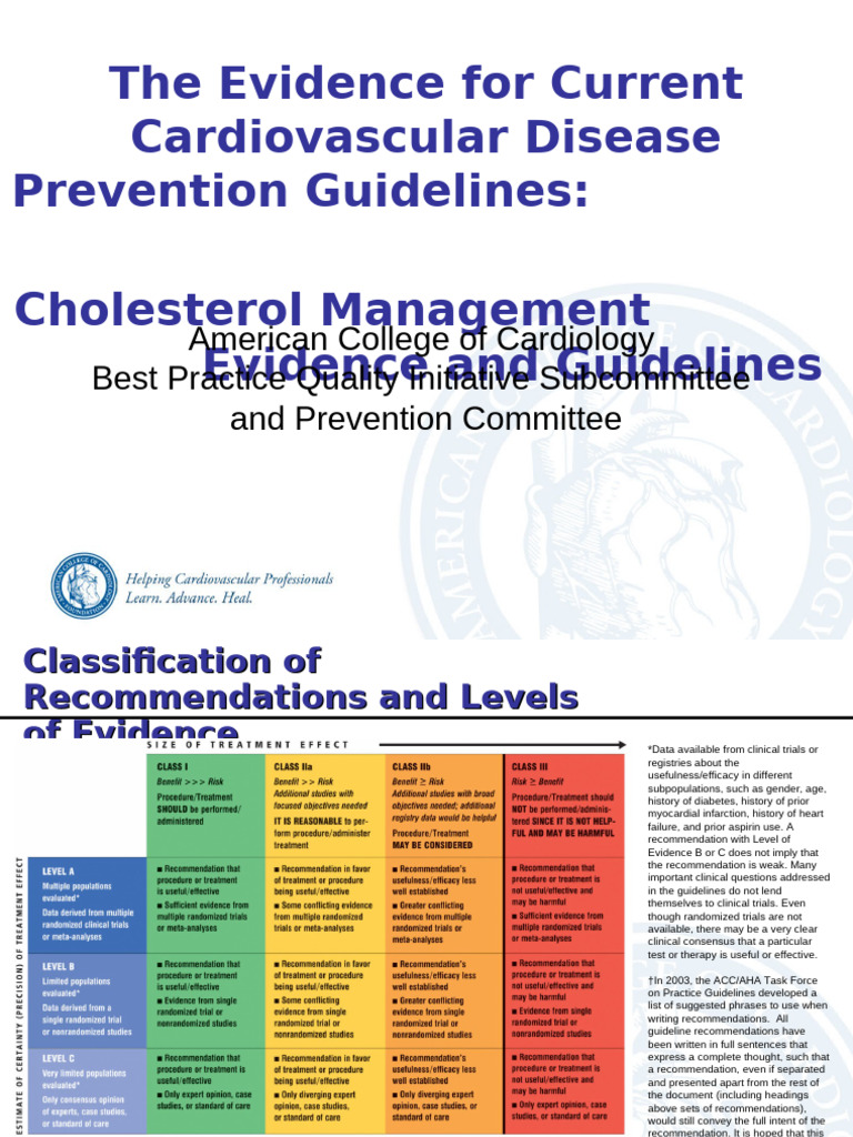 4 ACC Prevention Cholesterol | PDF