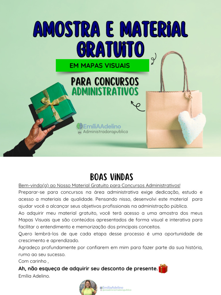 Mapas Mentais Emilia Adm - Admp - Gestaop e Afo | PDF
