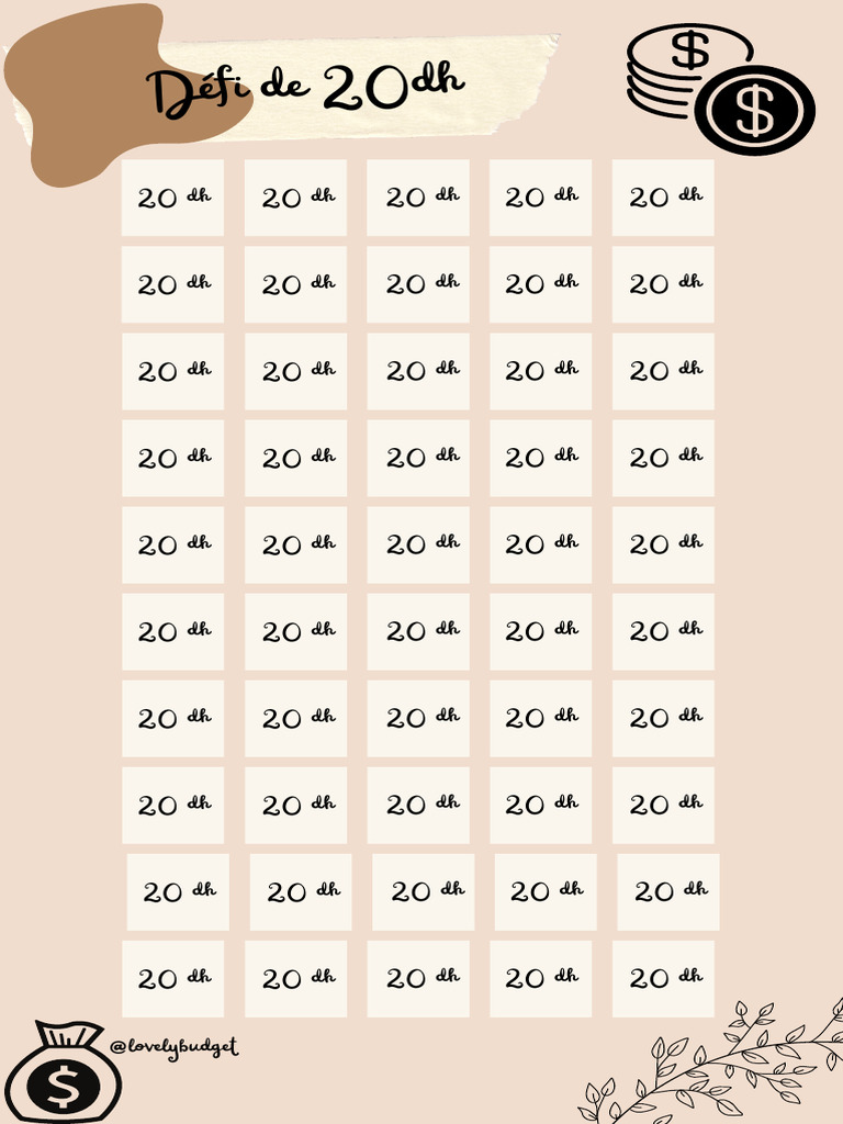 Défi 20 DH | PDF