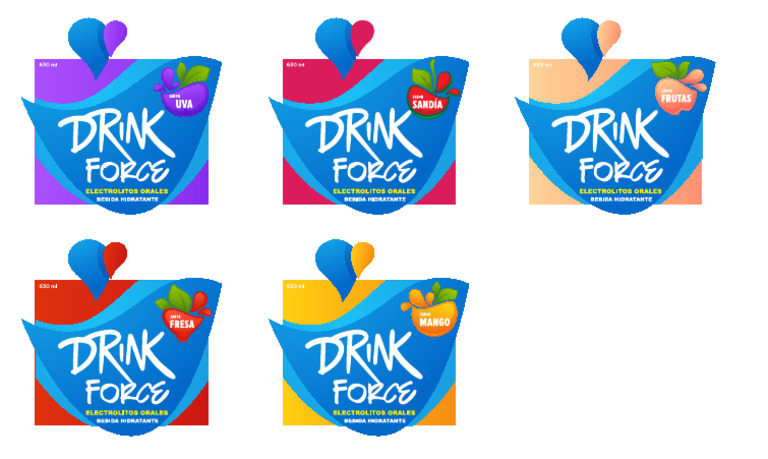 Etiqueta Drink Force | PDF