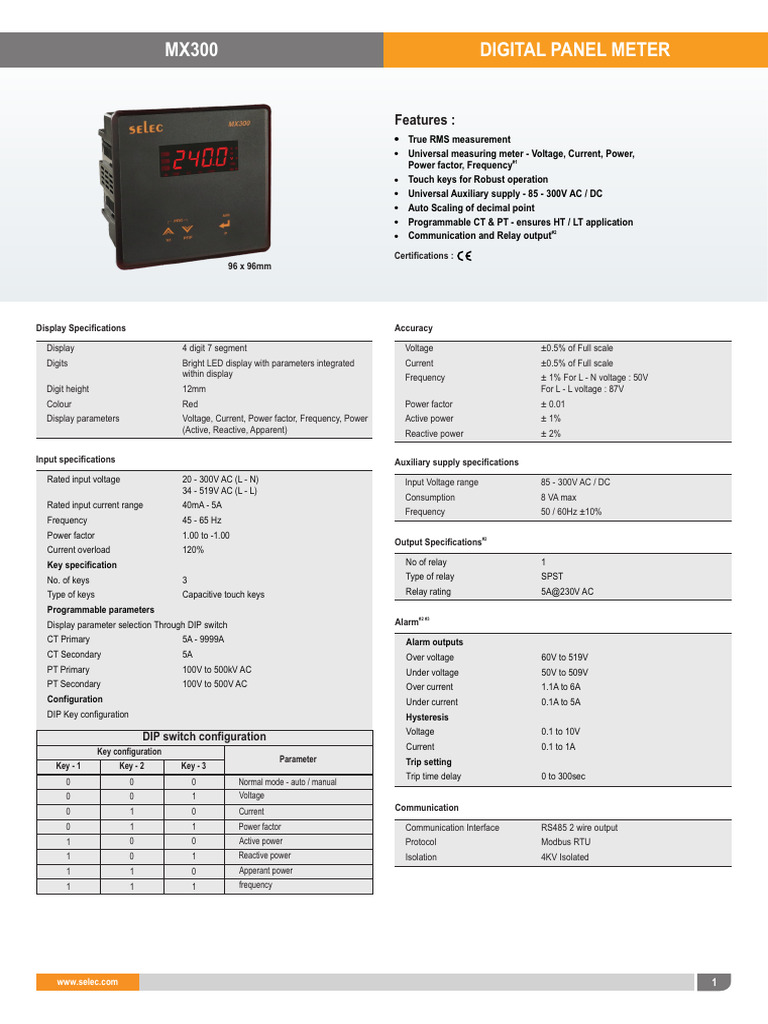 MX300 Ce | PDF