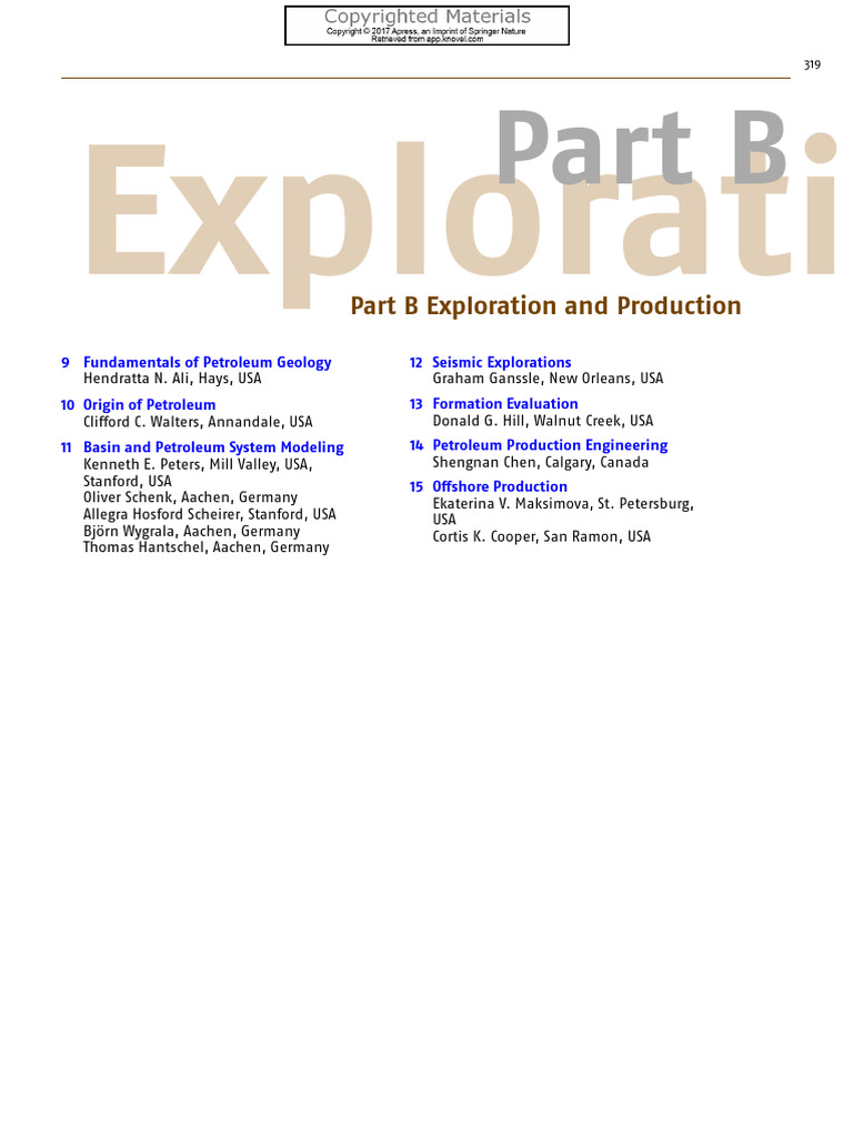 Exploration and Production | PDF