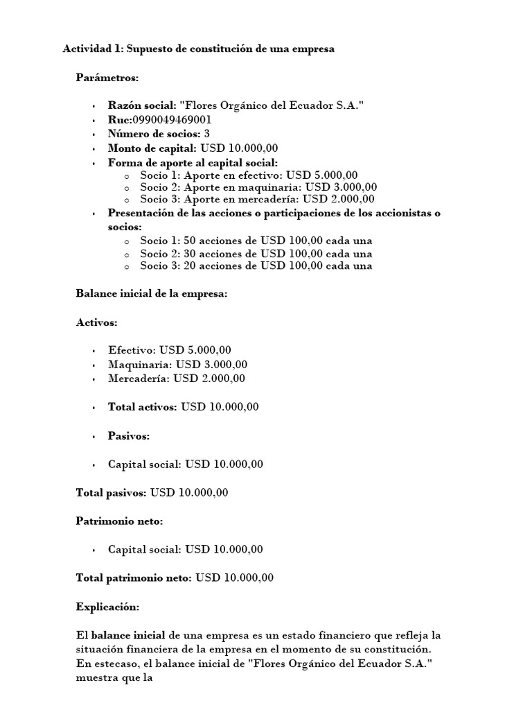 Tarea 3 Proyecto Integrador Contable | PDF