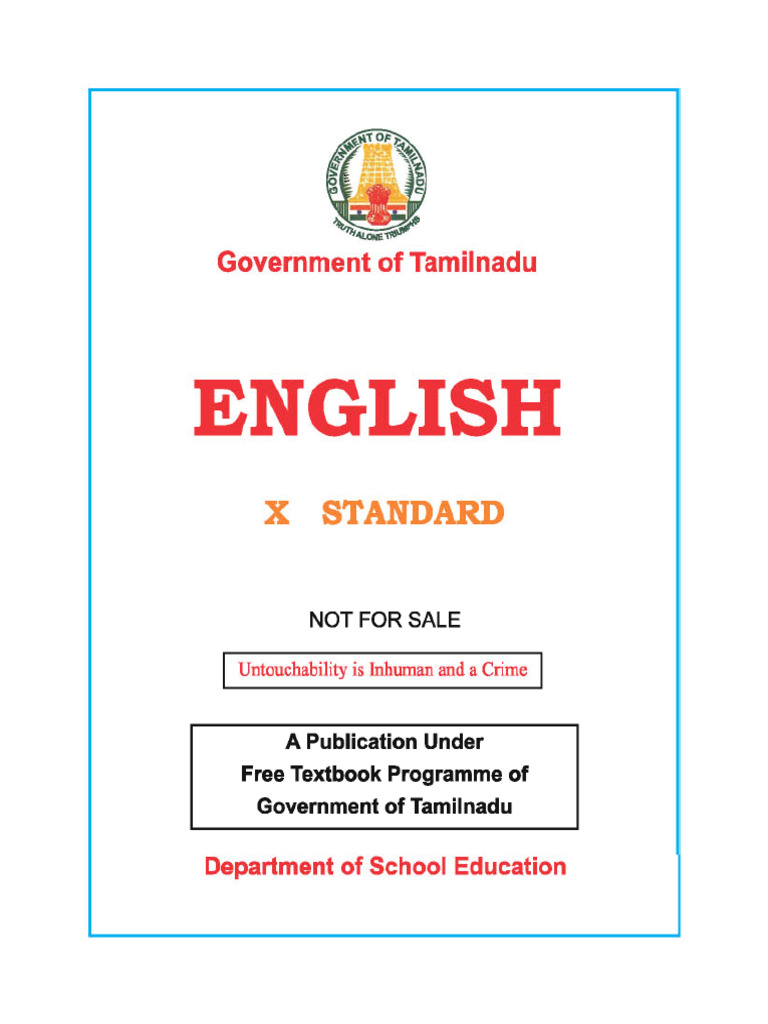 Std10 English | PDF