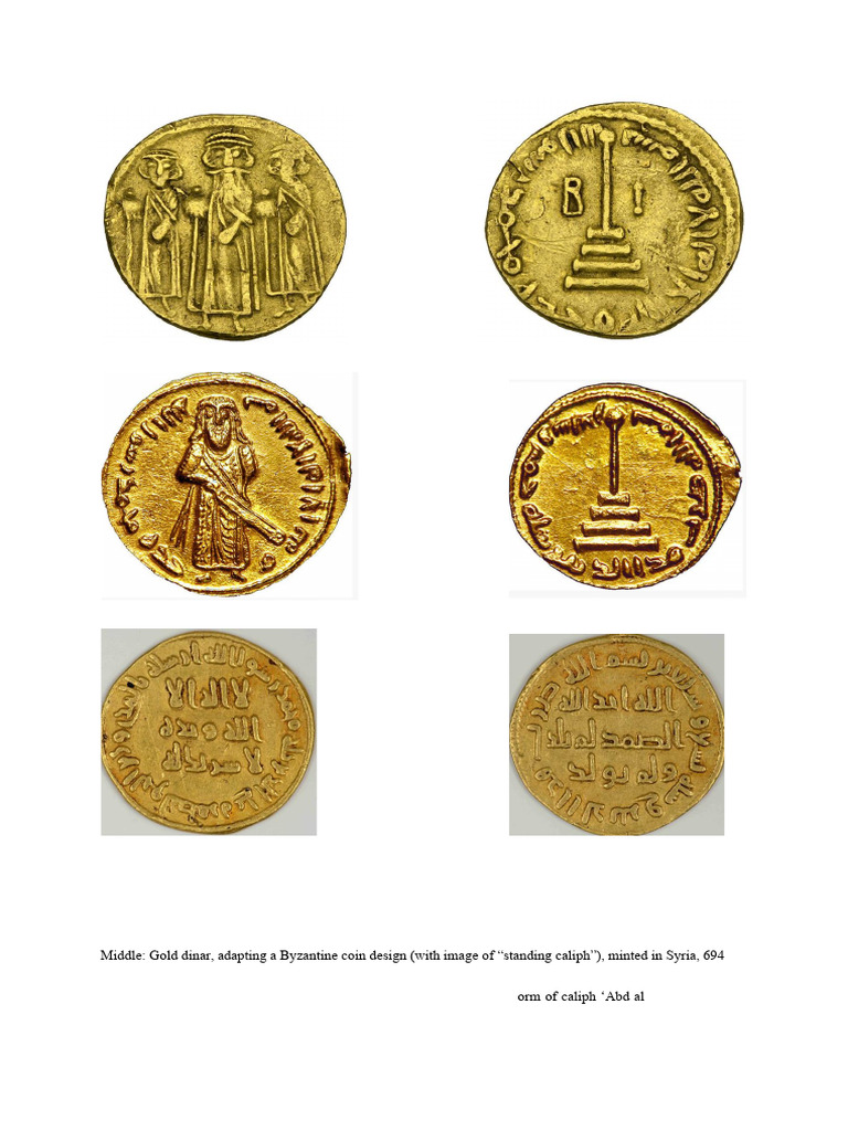 Week 11 Examples of Early Islamic Coinage | PDF
