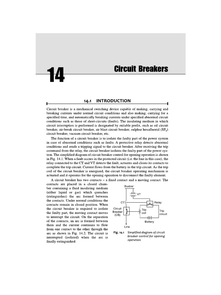 Circuit Breakers | PDF