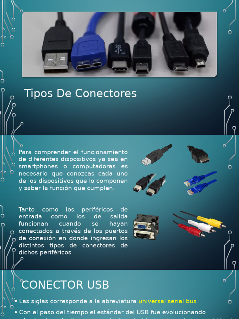 Tipos De Conectores | PDF