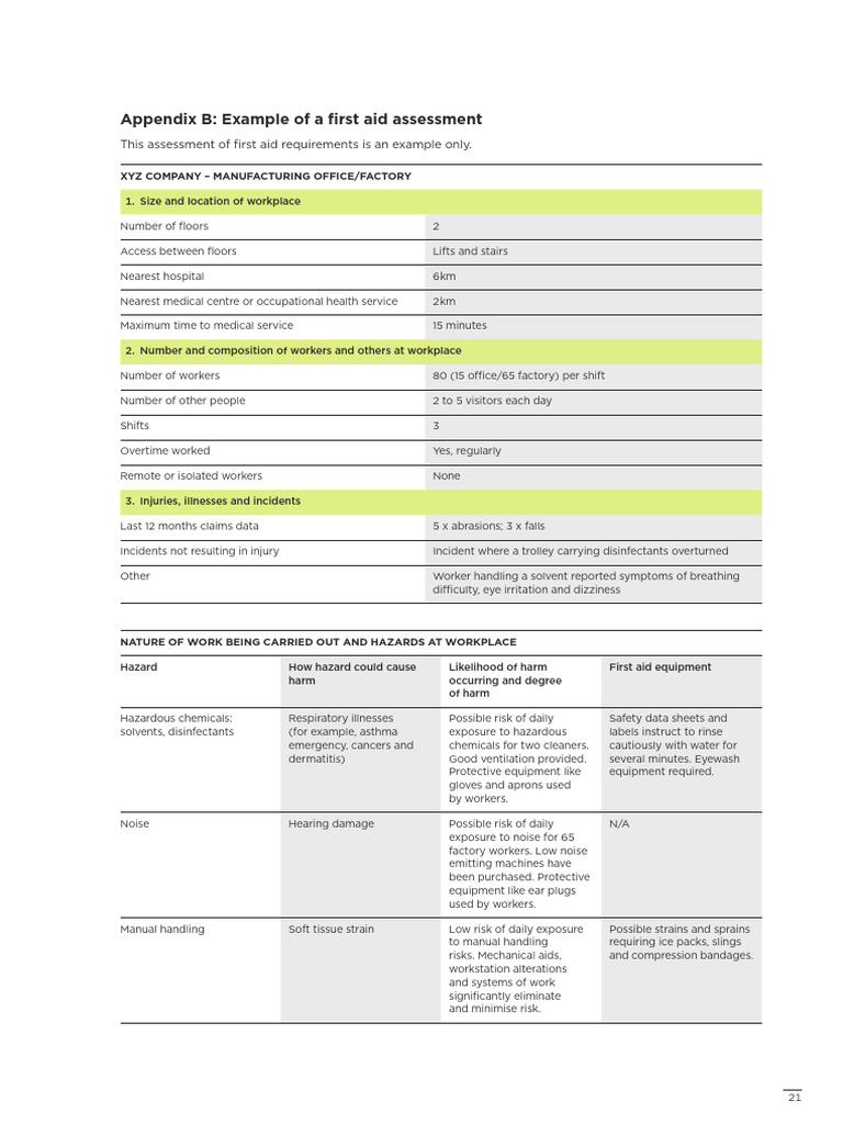 First Aid Assessment | PDF