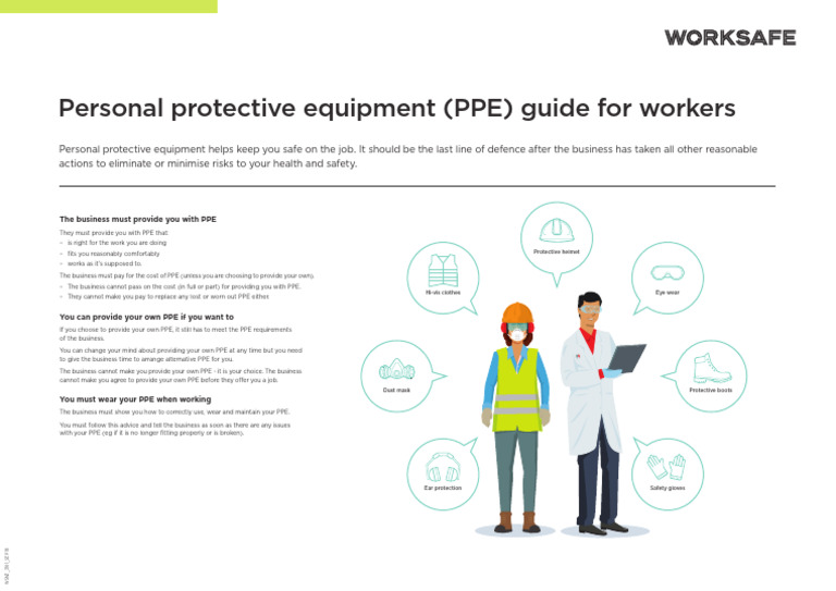 PPE For Workers Poster | PDF