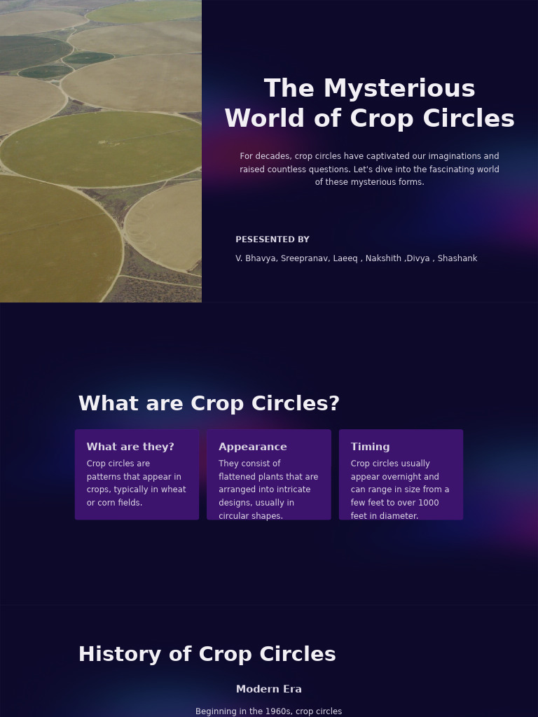 Crop Circles | PDF