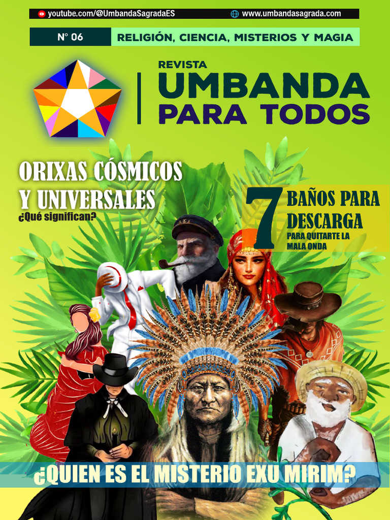 Revista Umbanda para Todos Facebook - Com/umbandasagrada | PDF