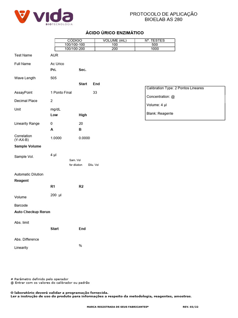 Bioelab As 280 | PDF