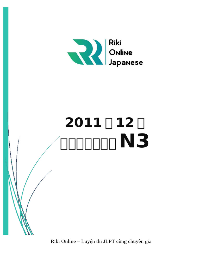 Đã Chỉnh Sửa N3 12-2011 | PDF