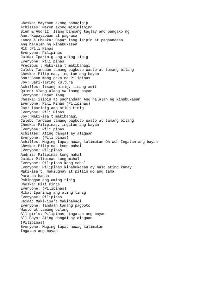 Pili Pinas | PDF