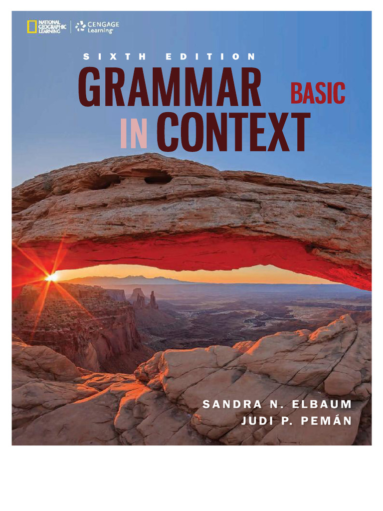 Grammar in Context: Basic Edition | PDF