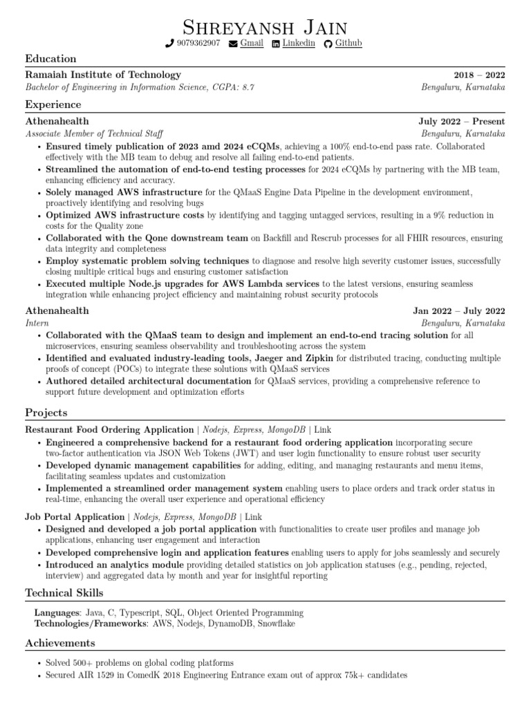 Shreyansh_Jain_Resume | PDF