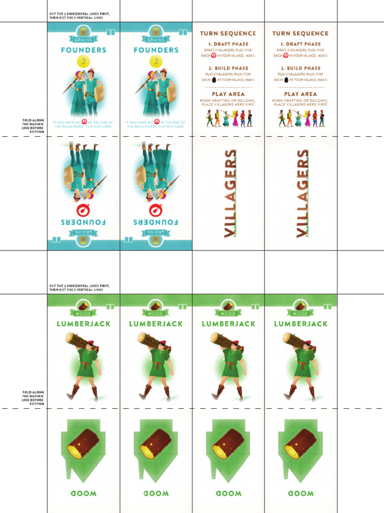 Villagers PNP 5.1 A4 PRINT TWO | PDF