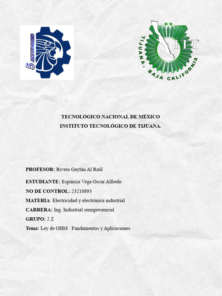 Ley De Ohmfaraday Y Watts Pdf 6328