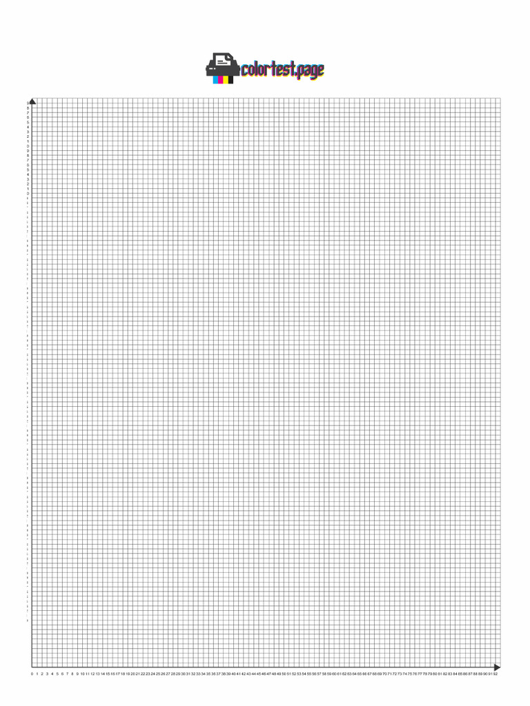 2mm Graph Paper With Axis | Pdf