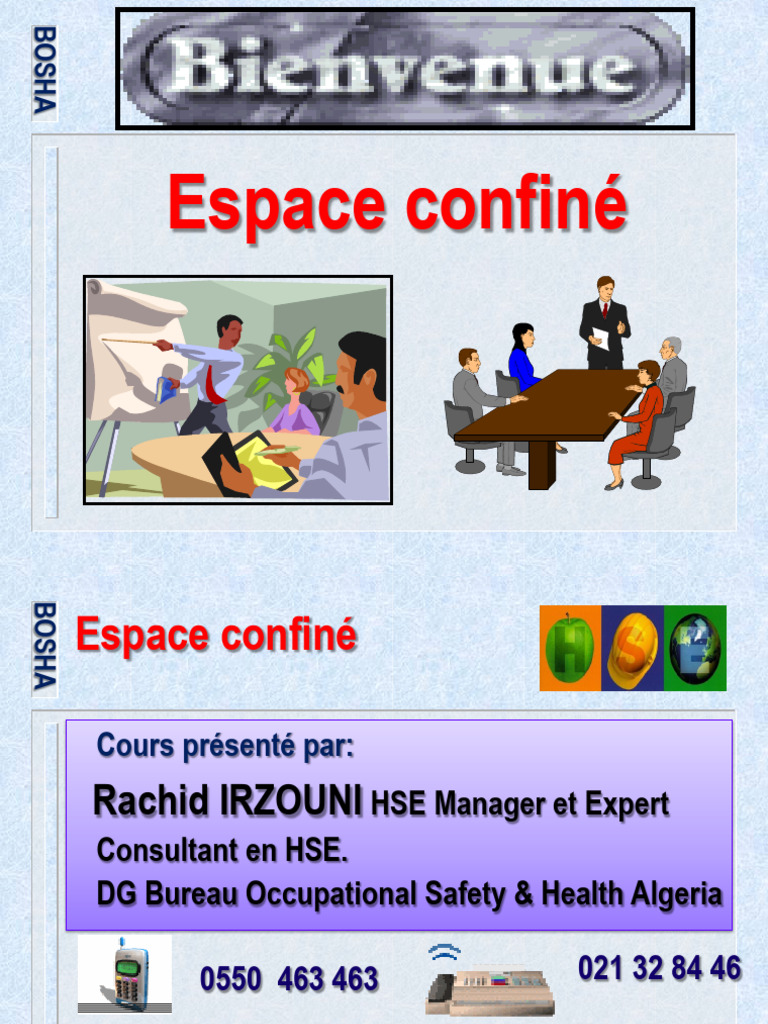 Espace Confiné | PDF