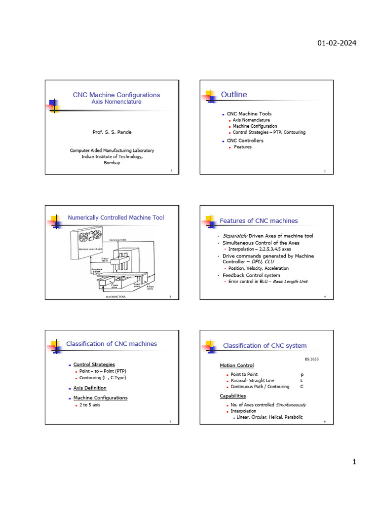 CNC Machine Configurations | PDF