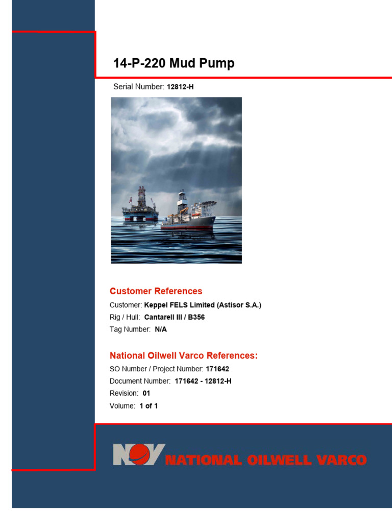 14-P-220 Mud Pump | PDF