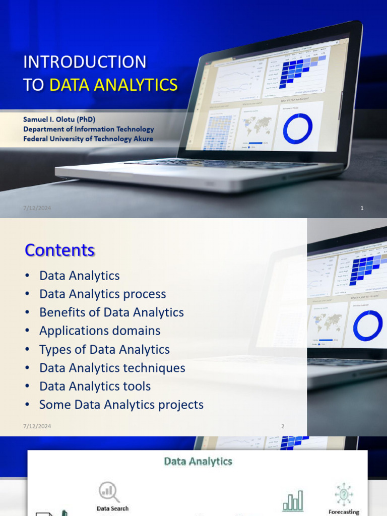 Data Analytics Training | PDF