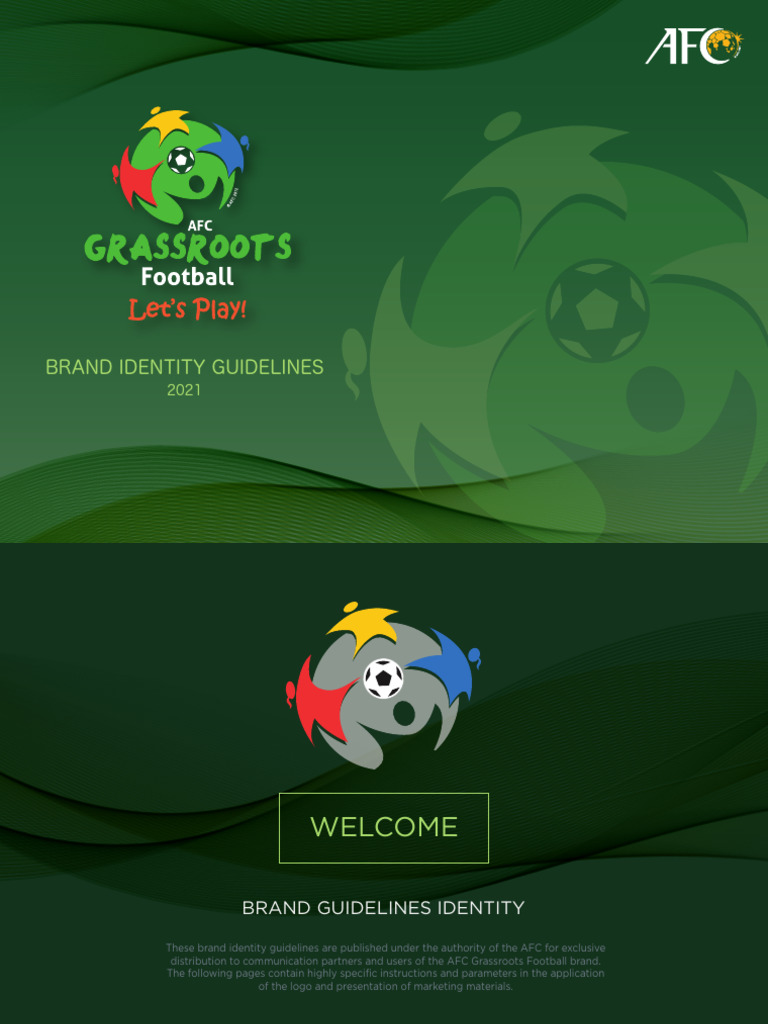afc-grassroots-football-brand-identity-guidelines-2021 | PDF