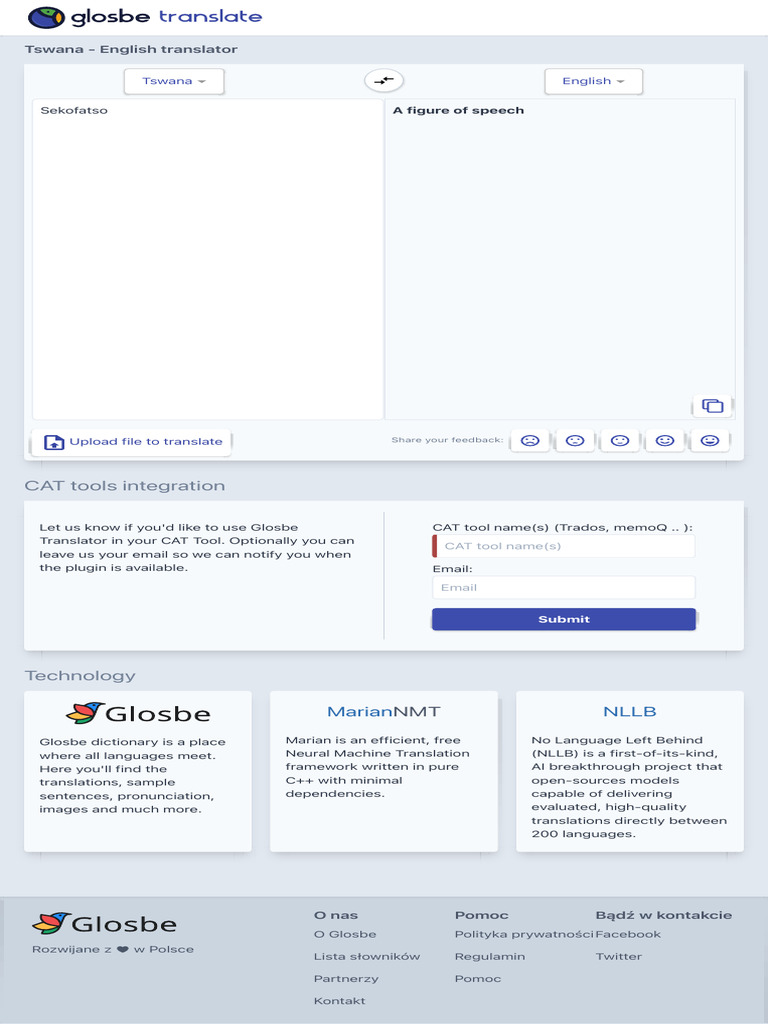 English - Tswana Translator Glosbe Translate | PDF