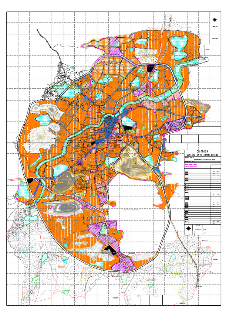Chittoor DTCP Master Plan Proposed Land Use Map | PDF