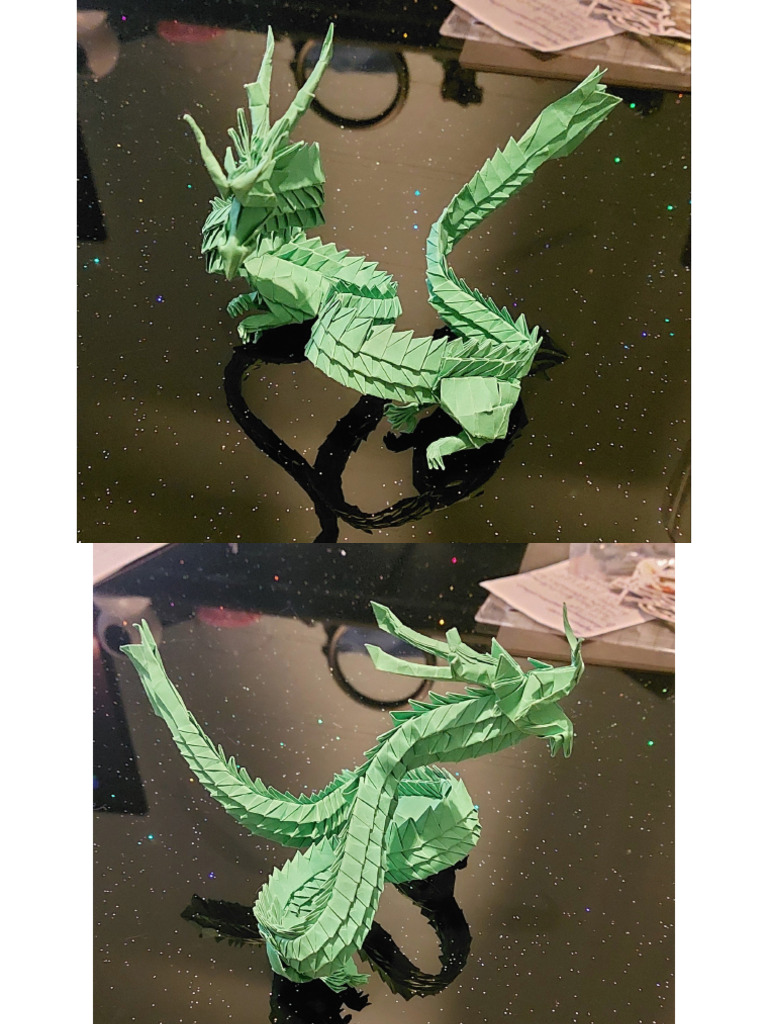Origami Shenlong by Lien Quoc Dat | PDF
