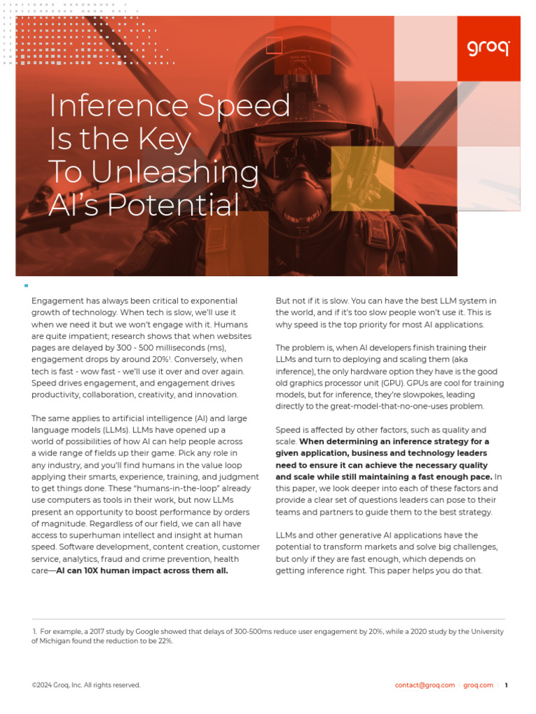 Groq 2024 White Paper | PDF