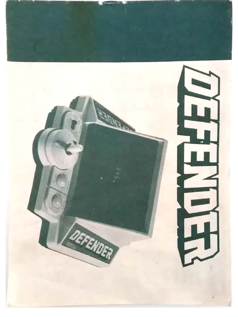 Manual DEFENDER | PDF