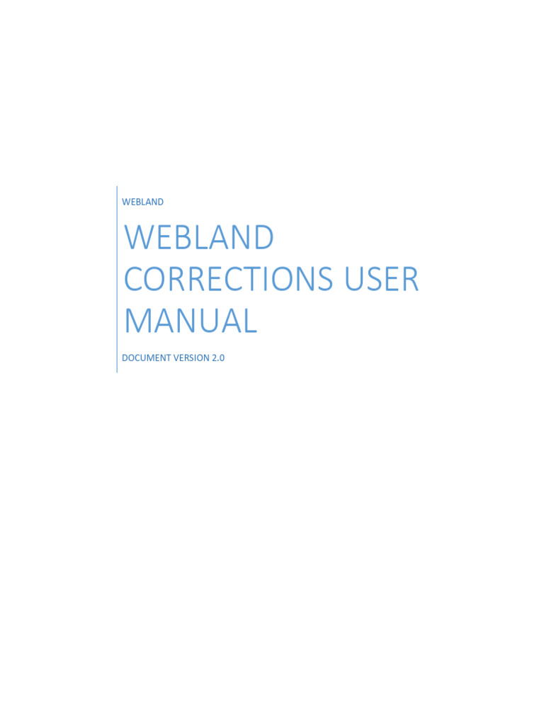 Correction Manual | PDF