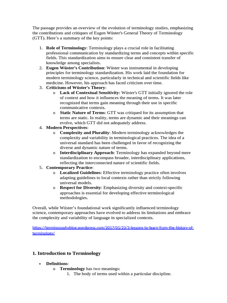 terminology | PDF