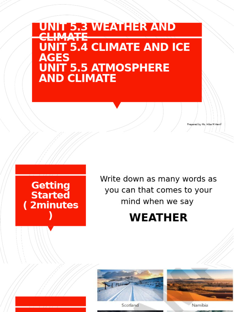 Viii PPT Weather & Climate | PDF