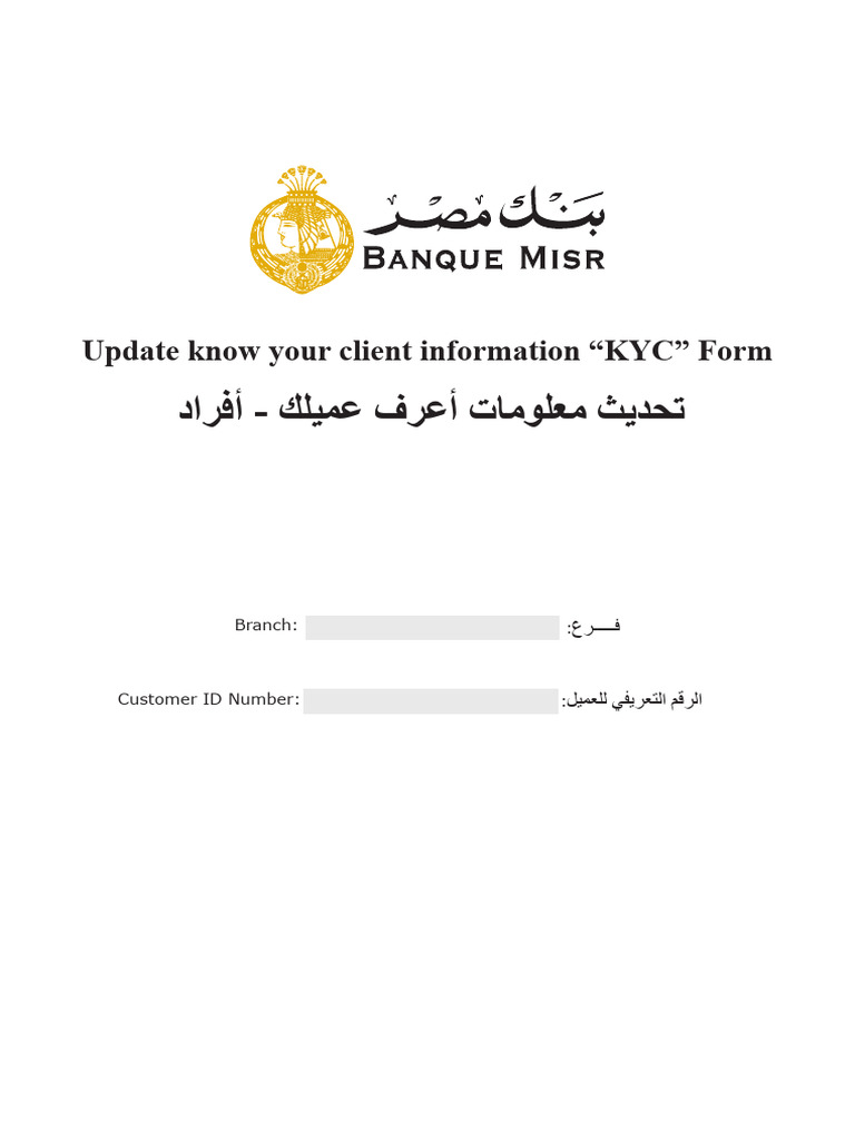 Re-KYC Individual REVISED | PDF