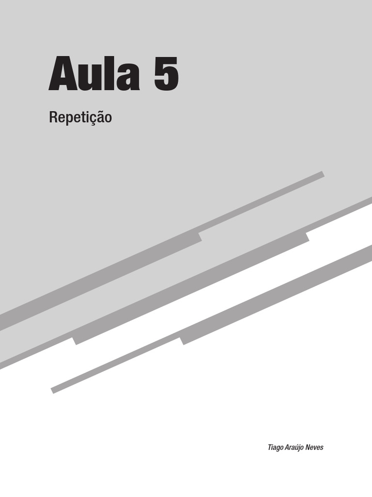 Aula 05 | PDF