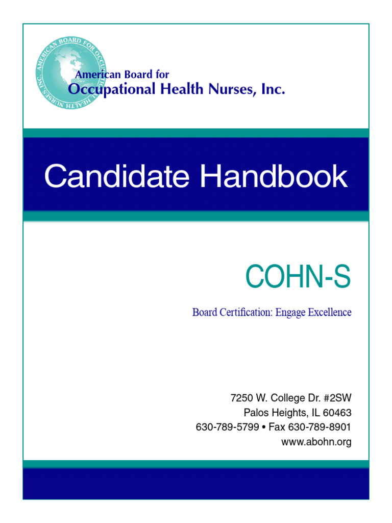 2020 COHN-S Handbook (PSI) | PDF