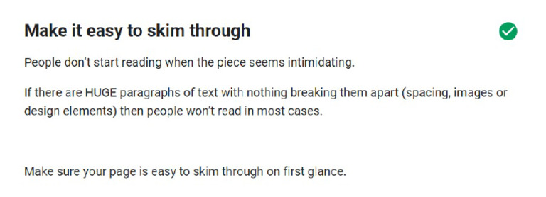 Make It Easy To Skim Through - The Art of Writing The CopyThinkers ...