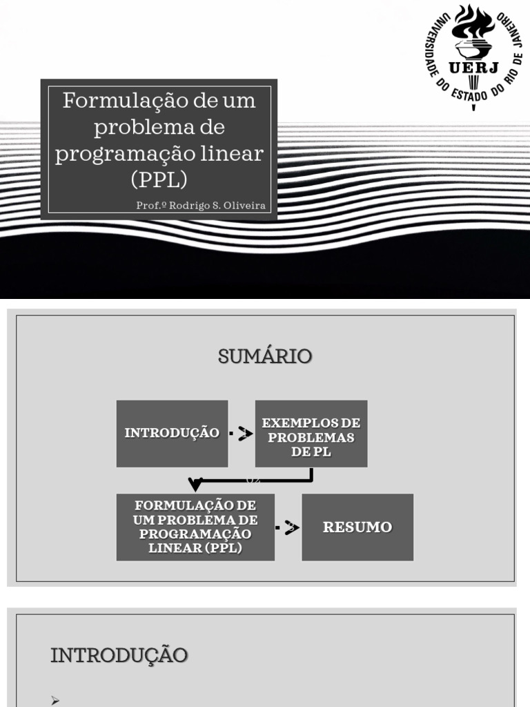 Aula 01 Formulacao de Um Ppl | PDF