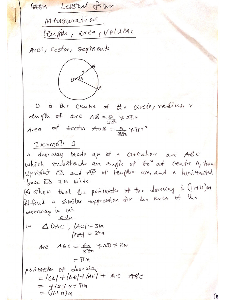 Math Note 4 | PDF